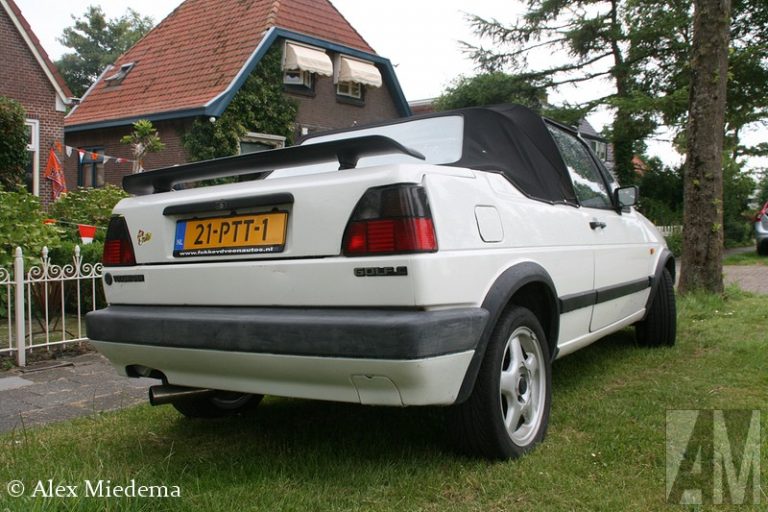 Volkswagen Golf 2 cabrio - Alex Miedema