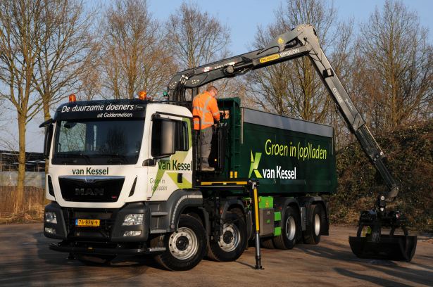 MAN TGS met Hybride PTO voor duurzaam kranen - Alex Miedema