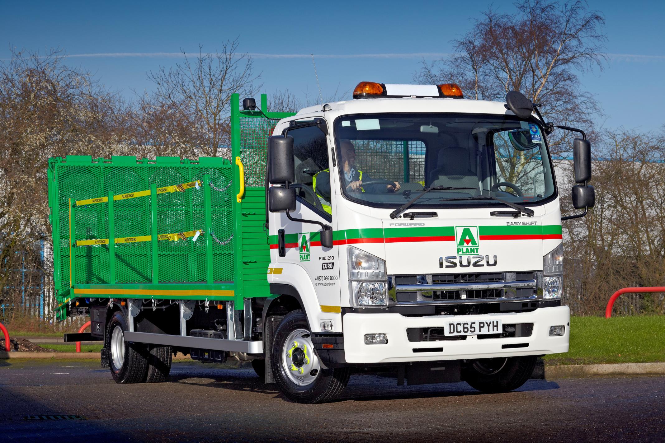 A-Plant takes its first 11 tonne Isuzu - Alex Miedema