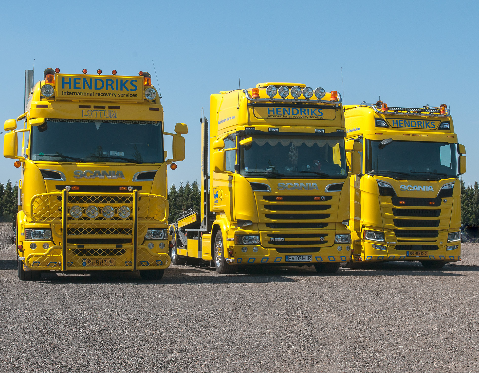 Hendriks rijdt met nieuwe Scania S580 V8 autotransporter door heel ...