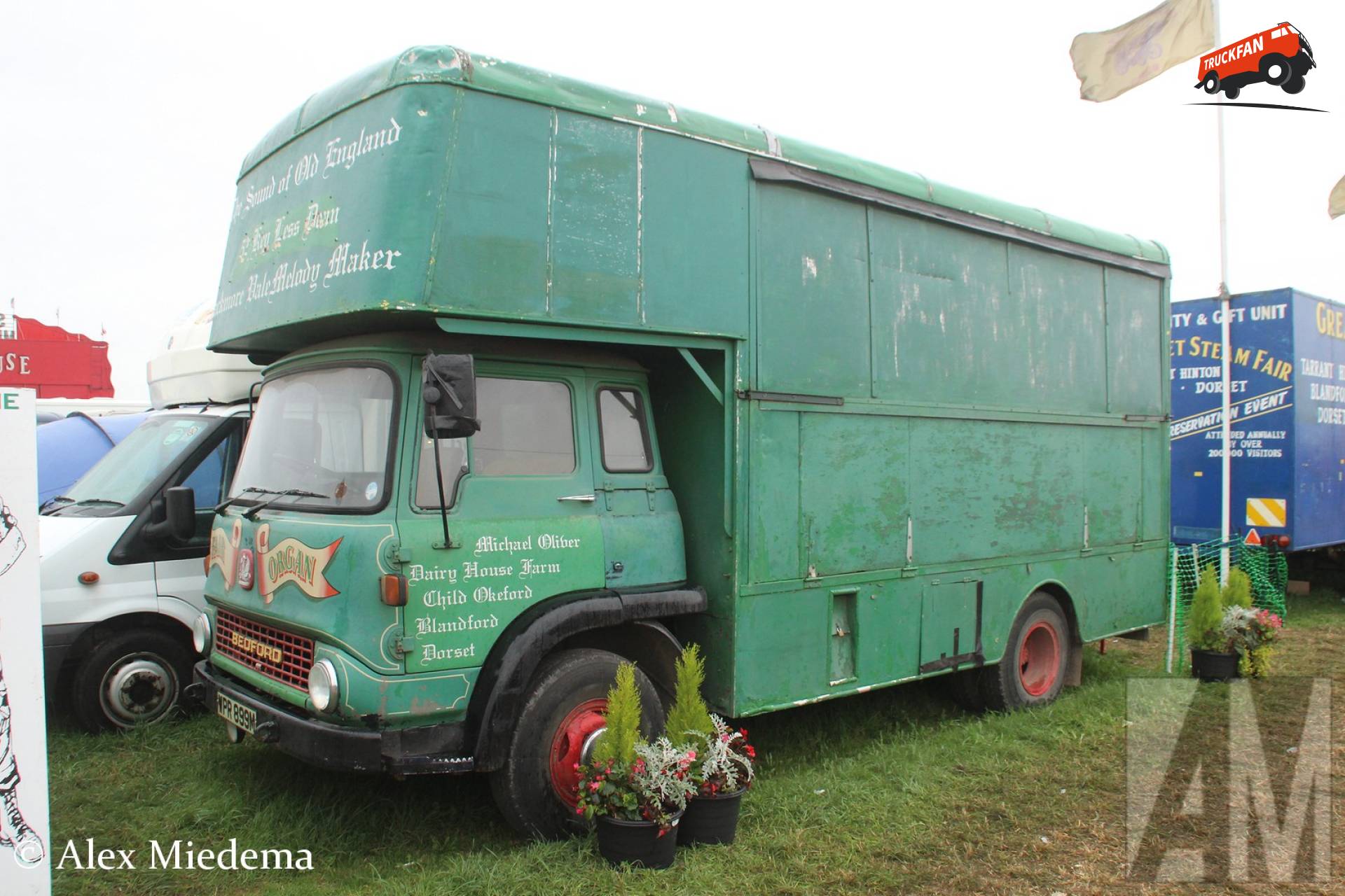 Orgeltrucks op de 50th Great Dorset Steam Fair - Alex Miedema