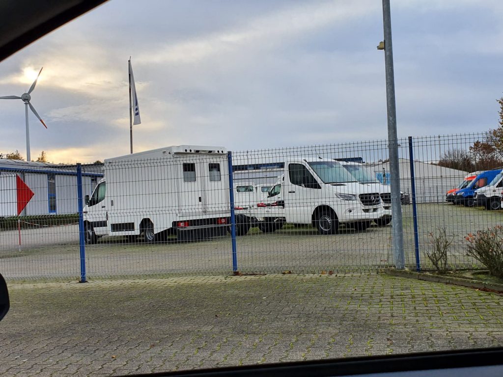 Emile Pas ging bij GSF Sonderfahrzeugbau GmbH langs - Alex Miedema