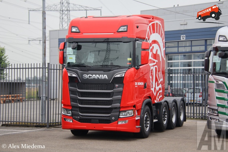 De eerste Scania 770S zwaar transport trekker van Nederland is van De Romein - Alex Miedema