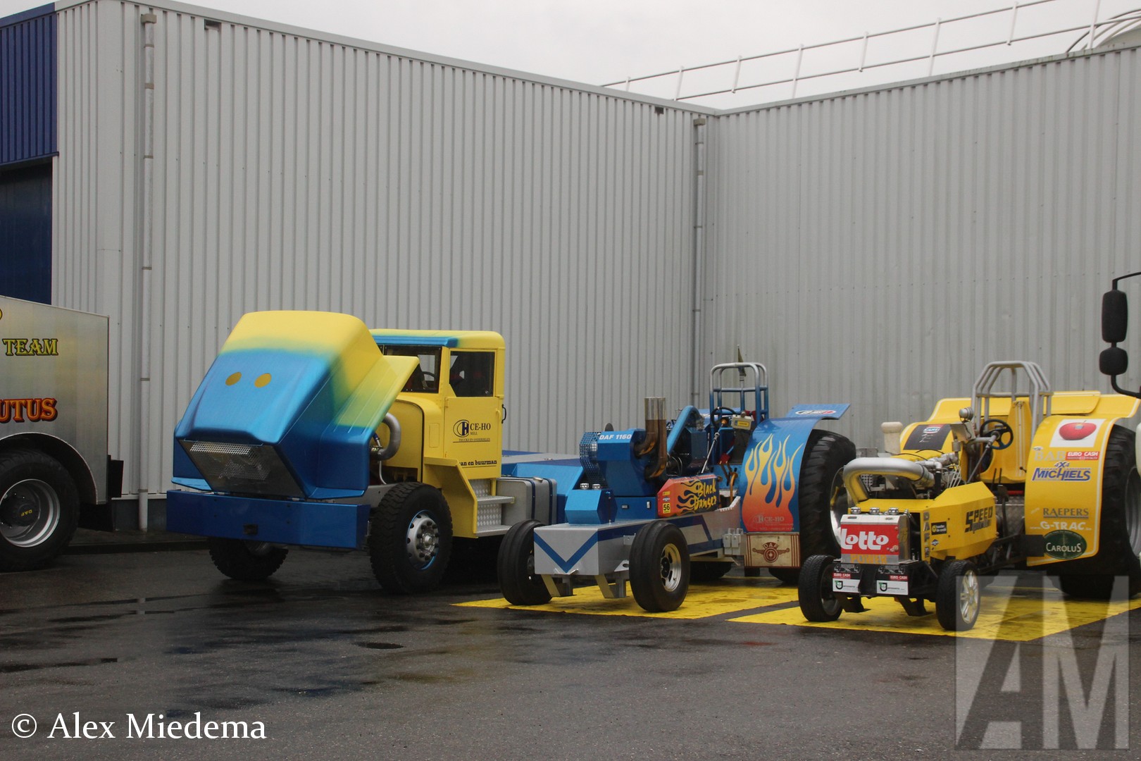 M-truck met DAF motor als truckpuller - Alex Miedema