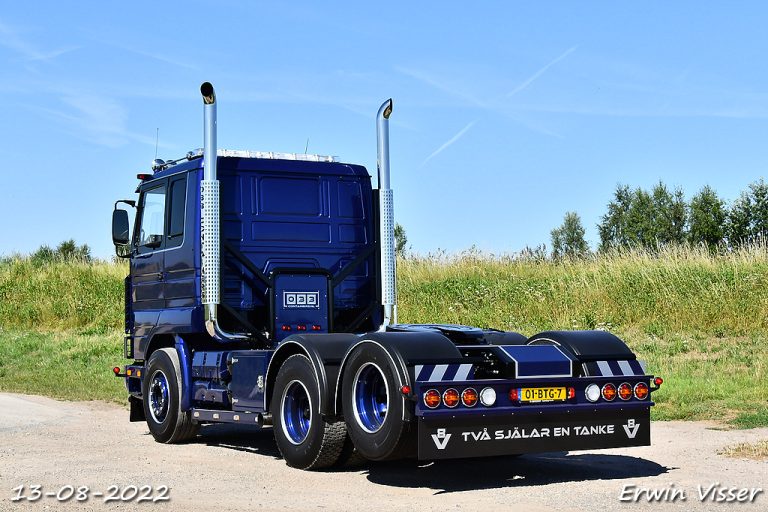 Fotoshoot met de Scania 143 Streamline van 033 containers - Erwin Visser