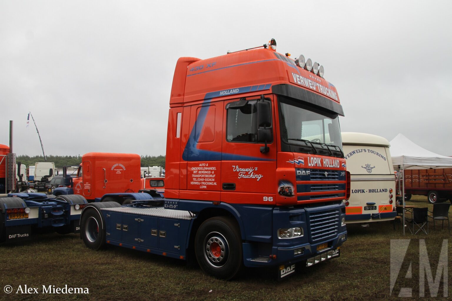Oldtimer Truckdag Stroe ondanks regen zeer geslaagd - Alex Miedema