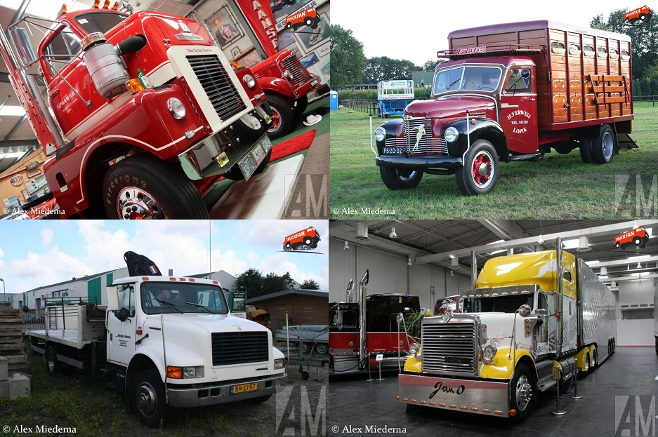 Tellen met International trucks - Alex Miedema