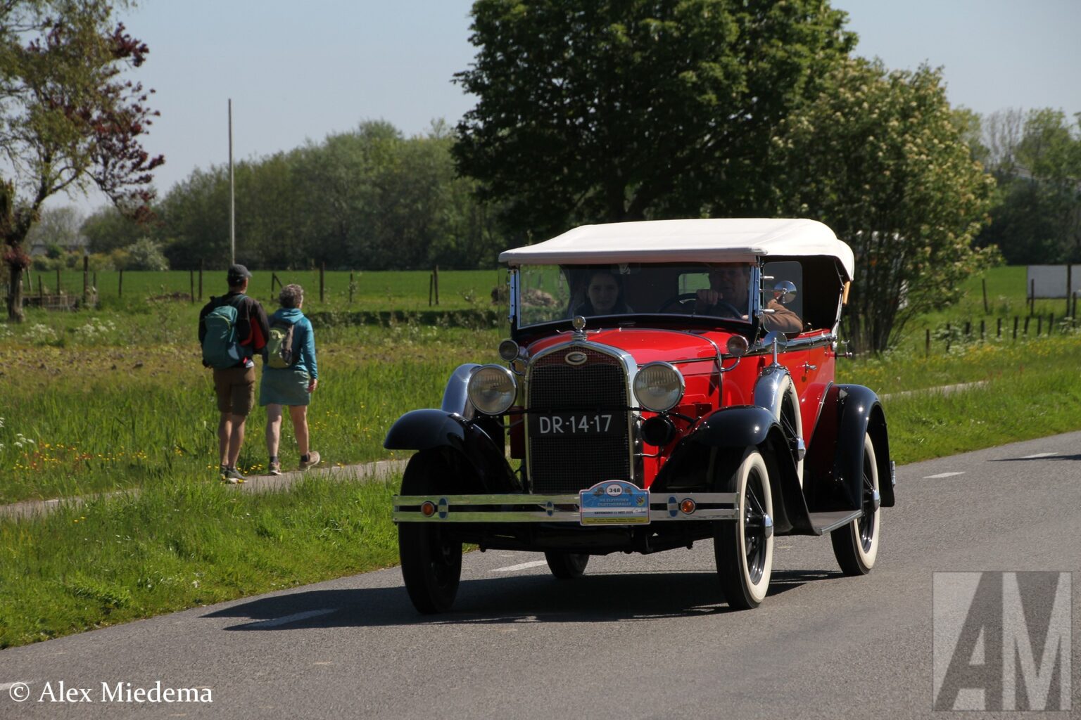 [video + 355 foto's] 36e Oldtimer Elfstedentocht - Alex Miedema