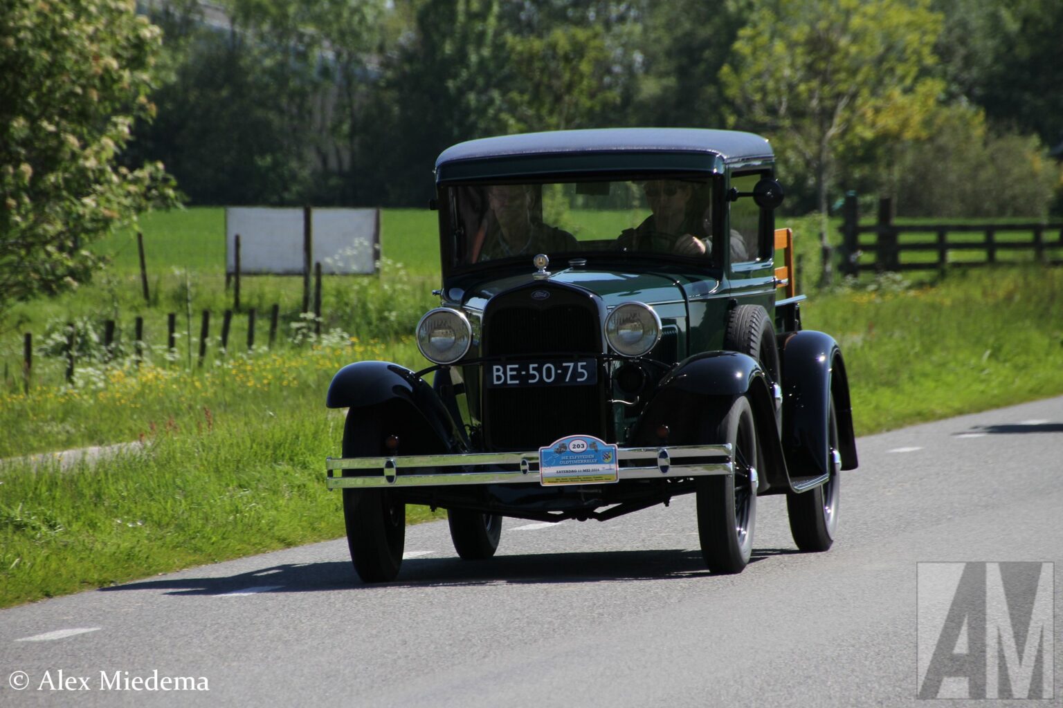 [video + 355 foto's] 36e Oldtimer Elfstedentocht - Alex Miedema