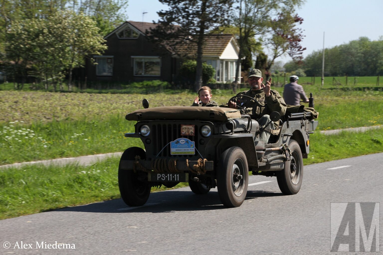 [video + 355 foto's] 36e Oldtimer Elfstedentocht - Alex Miedema