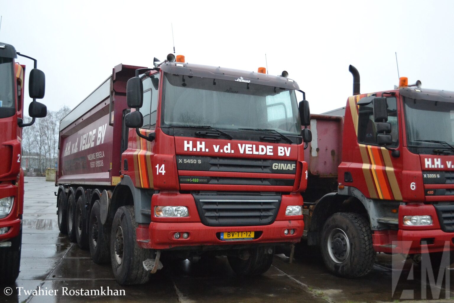 Twahier Rostamkhan maakte een ritje mee in een Tatra Phoenix van H.H ...