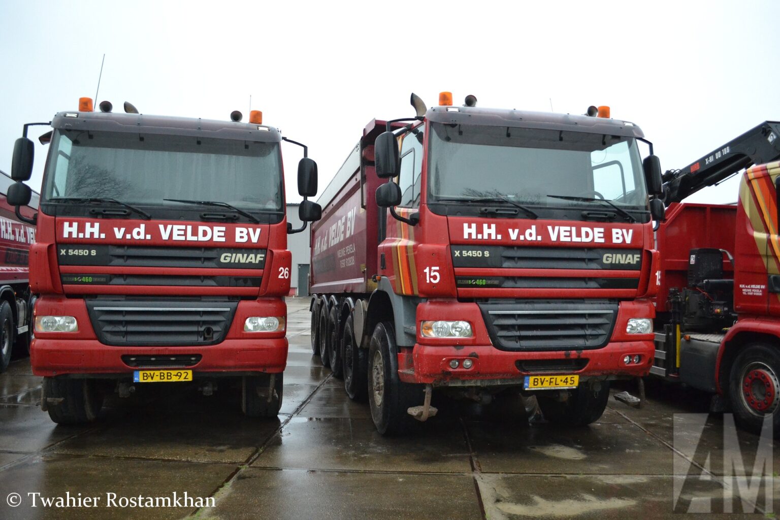 Twahier Rostamkhan maakte een ritje mee in een Tatra Phoenix van H.H ...